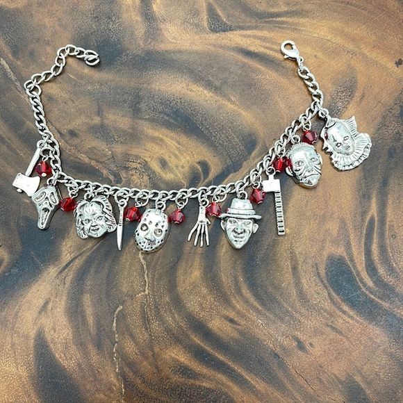 Jewelry | Classic Horror Movie Character Charm Bracelet | Poshmark